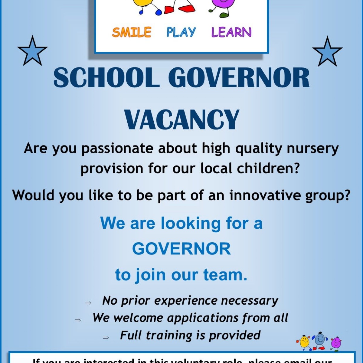 Wharf - Parent Governor Vacancy